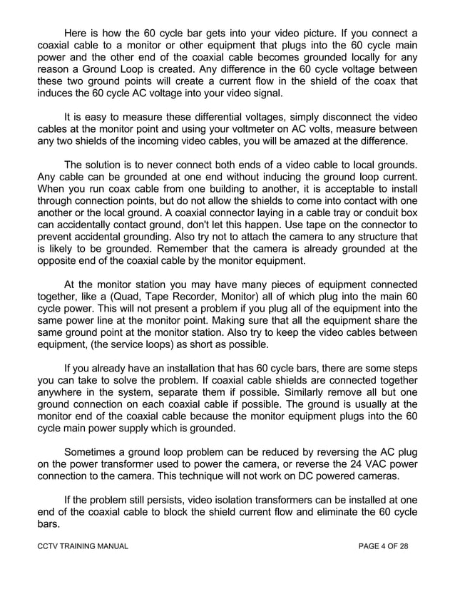 Cctv training manual | PDF | Cameras and Camcorders | Consumer Electronics