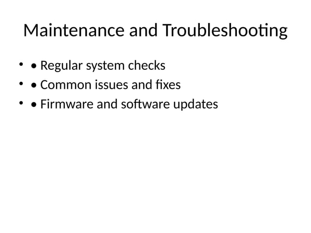CCTV Training Manual For Presentation use | PPTX