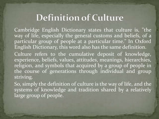 Cross Cultural Understanding | PPT