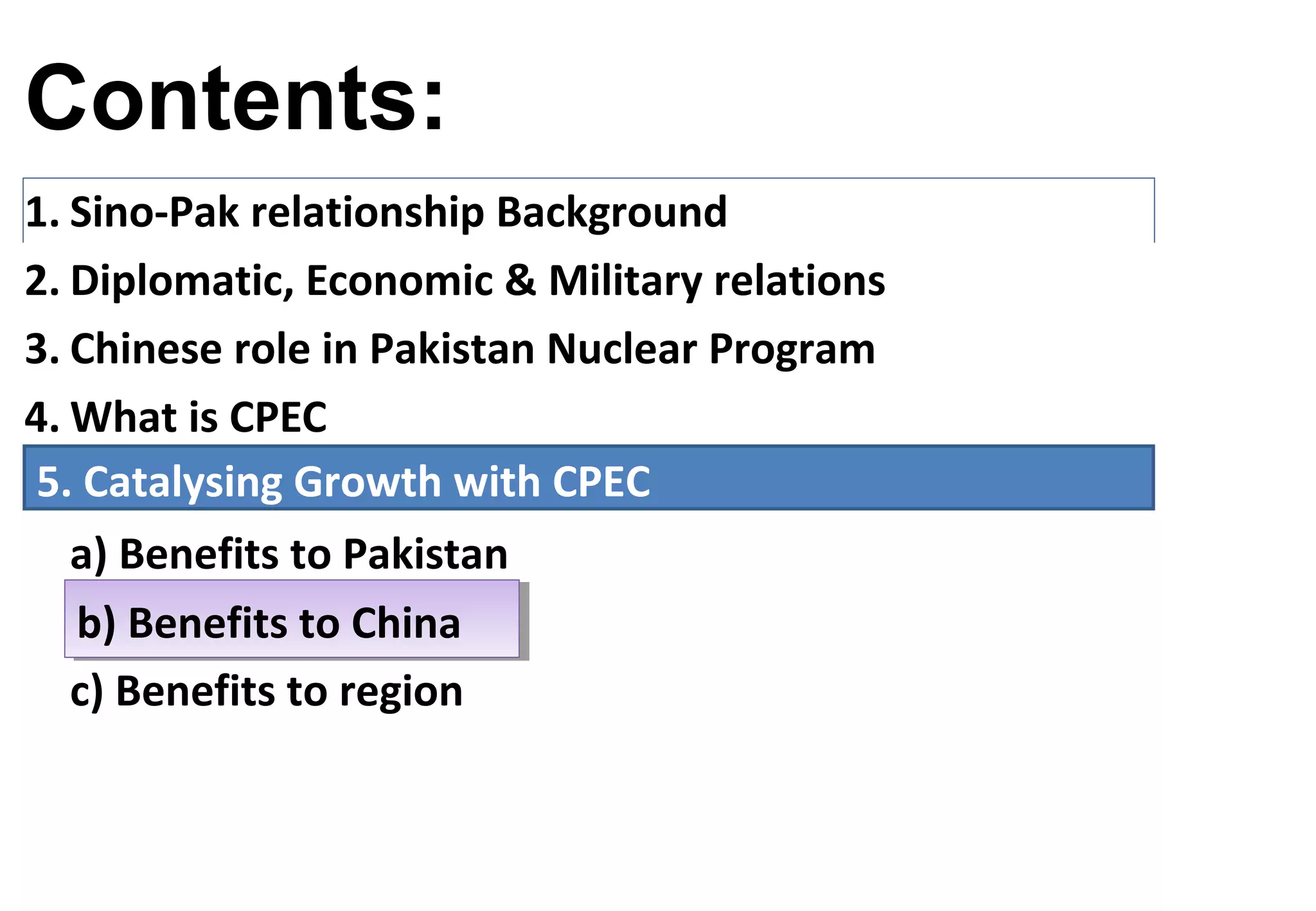 China Pakistan Friendship and CPEC | PPT