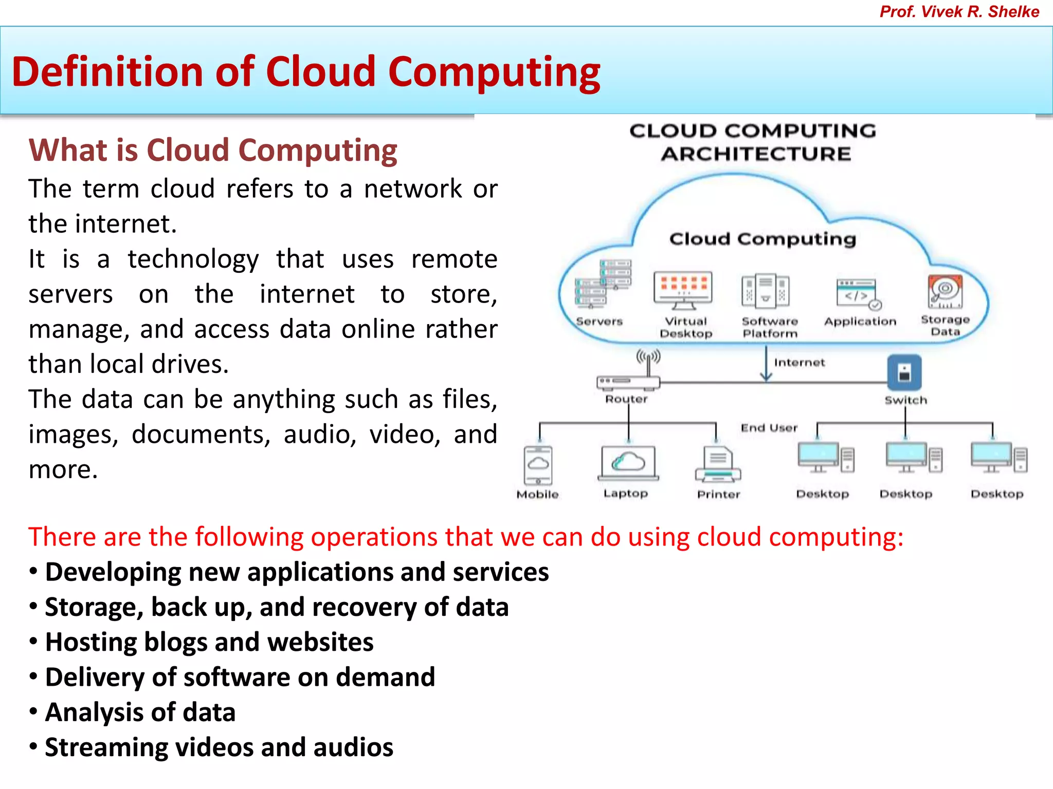 Cloud Computing Introduction | PPTX