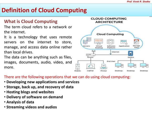 Cloud Computing Introduction | PPTX