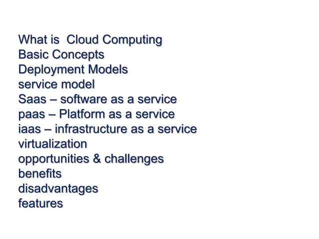 Cc unit 1 ppt | PPT | Cloud Computing | Internet