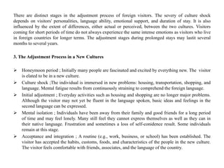 Cross Cultural Conflict and Adjustment | PPTX