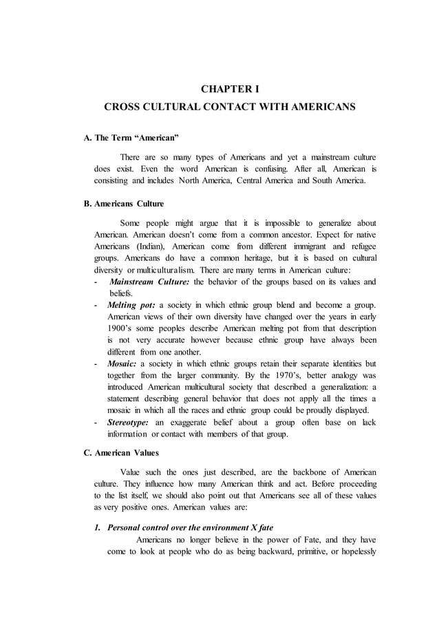 Cross Culture Understanding | PDF