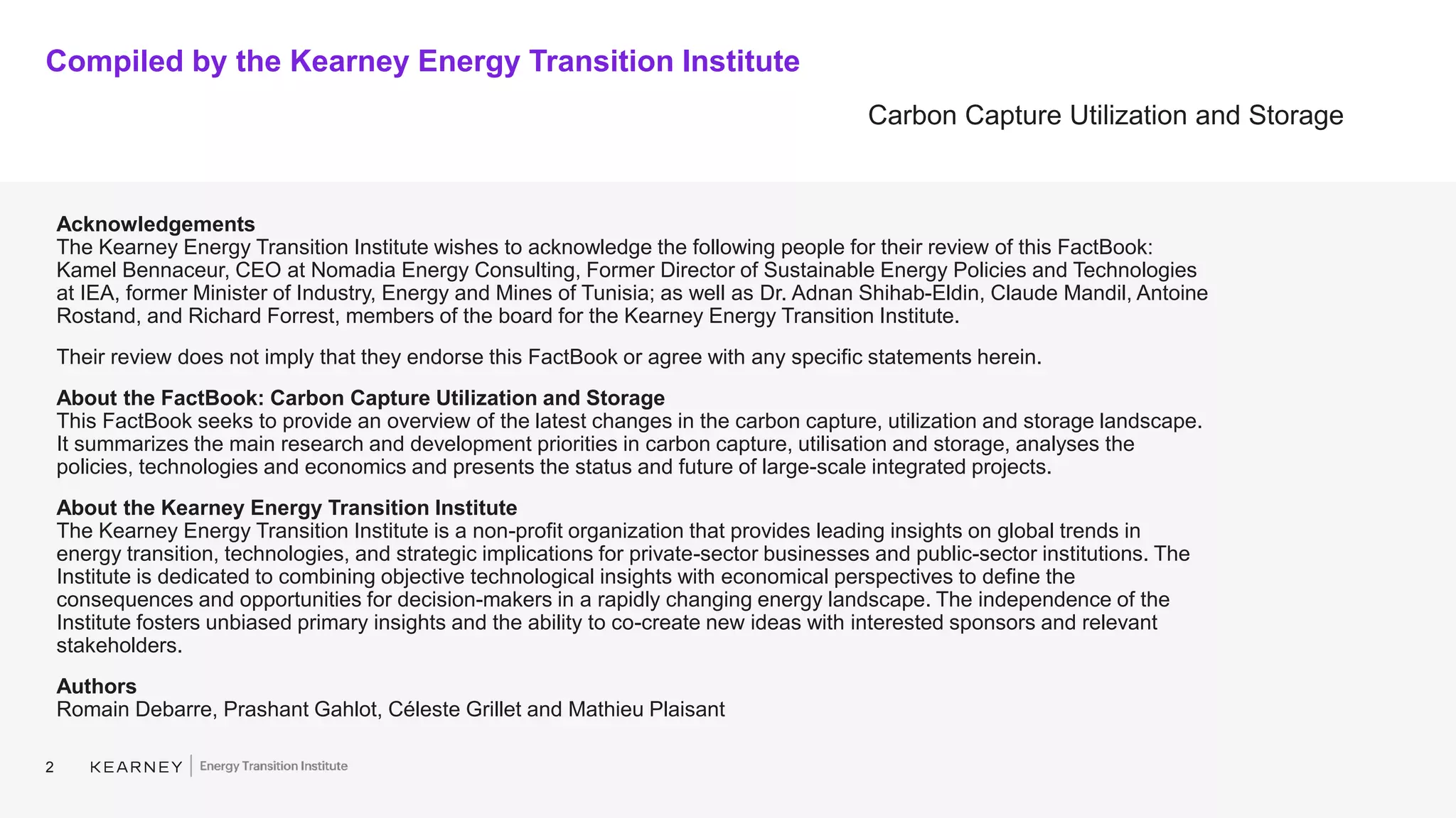 CCUS-2021 FactBook.pdf | Power and Energy Industry | Industries