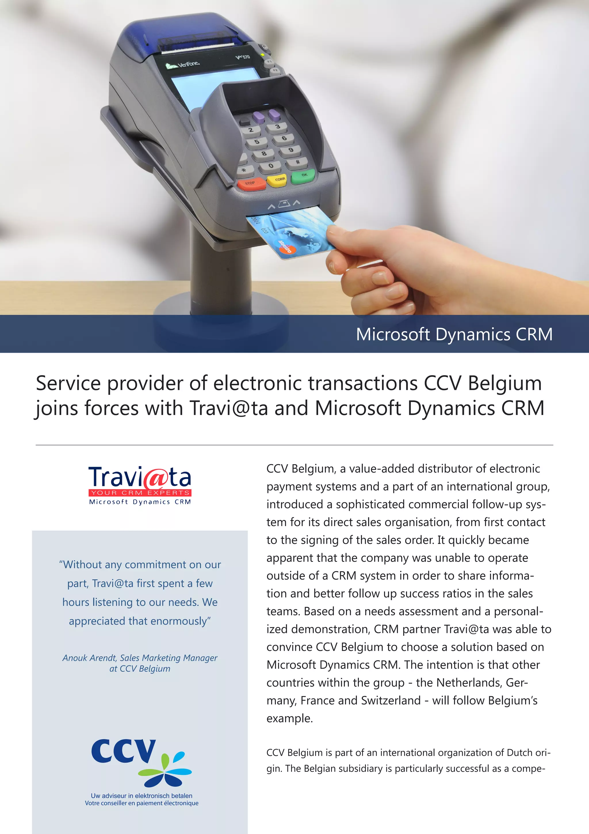 Case story CCV Belgium | PDF