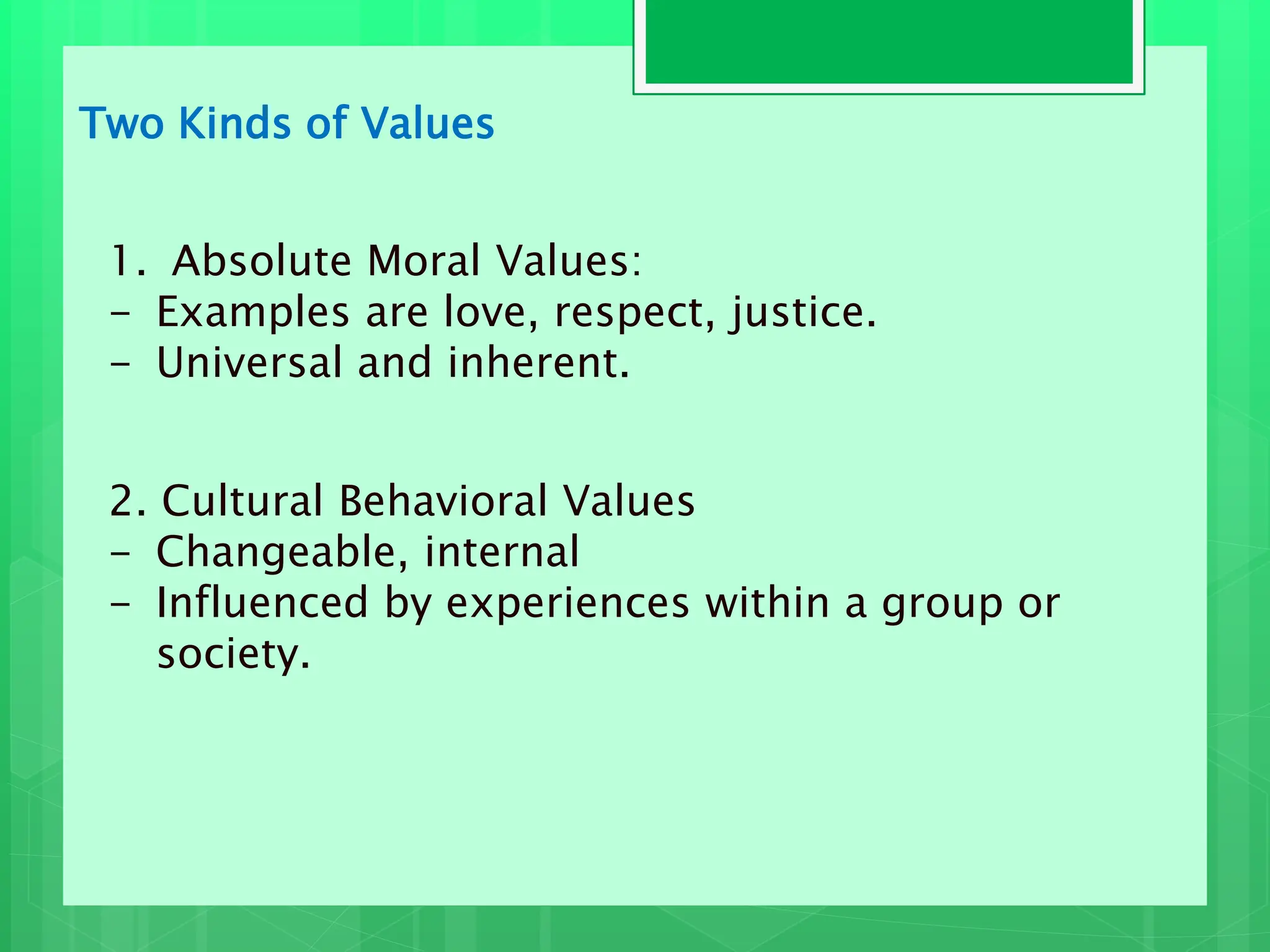 Good Manner and Right Conduct for CCV 101 Subject | PPTX