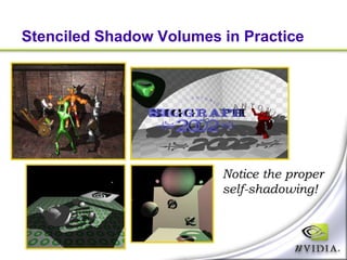 Robust Stenciled Shadow Volumes | PPTX