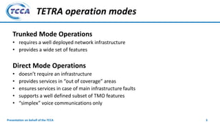 Direct Mode - Introduction to TETRA | PDF | Computer Networking | Computing