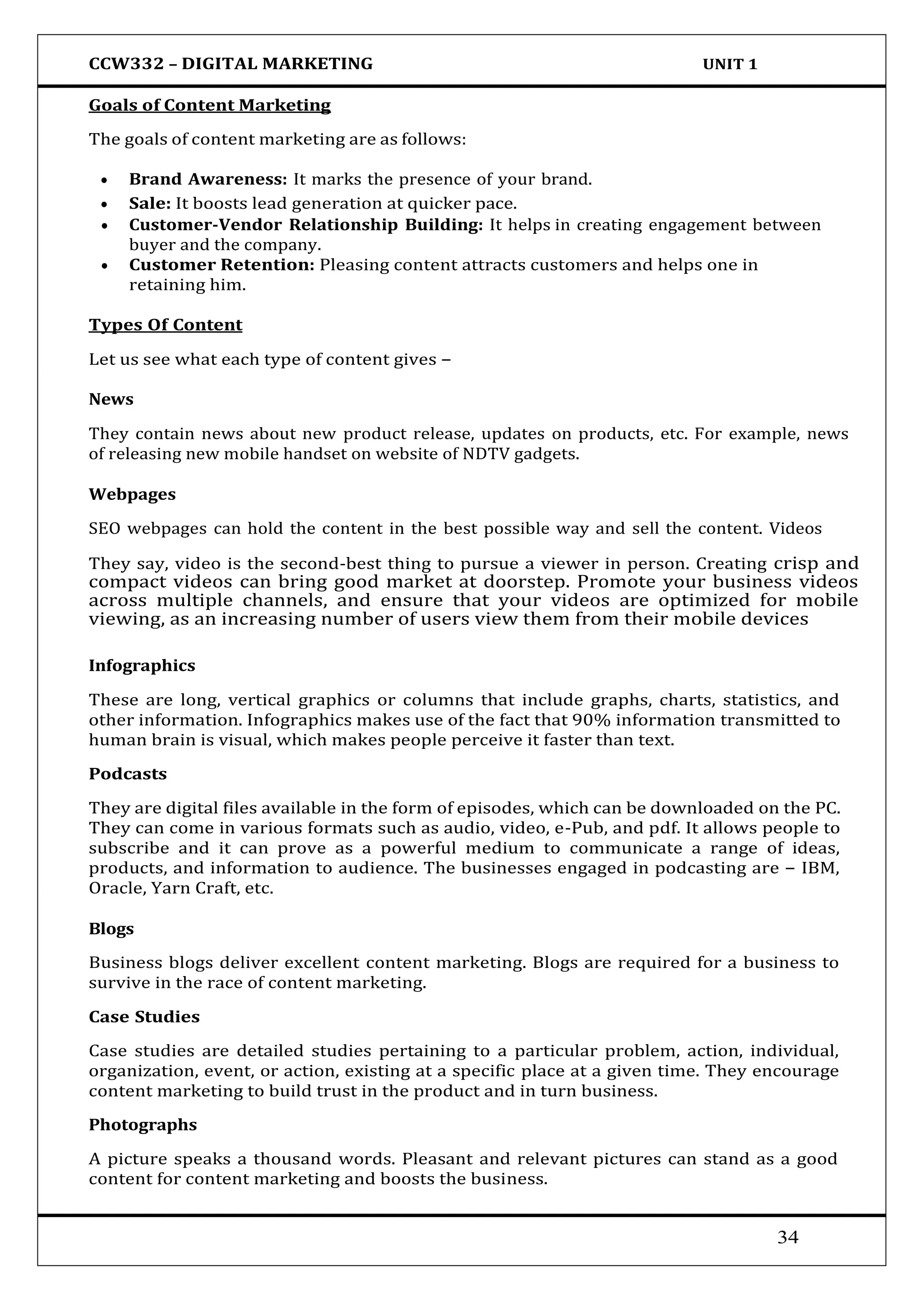 CCW332-DIGITAL MARKETING QUESTION BANK WITH ANSWERS | DOCX