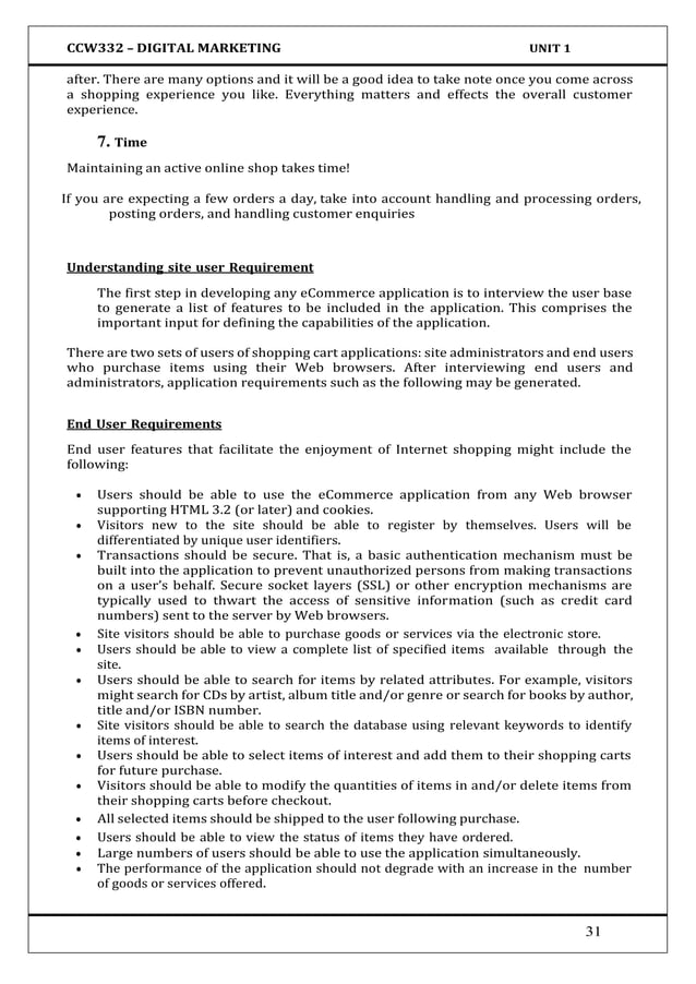 CCW332-DIGITAL MARKETING QUESTION BANK WITH ANSWERS | DOCX