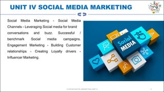 CCW332-Digital Marketing Unit-4 Notes | PDF