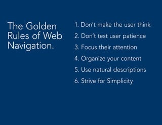 Web Navigation Presentation | PDF