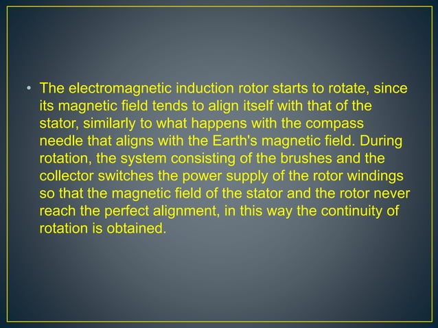 Electric Motors | PPTX
