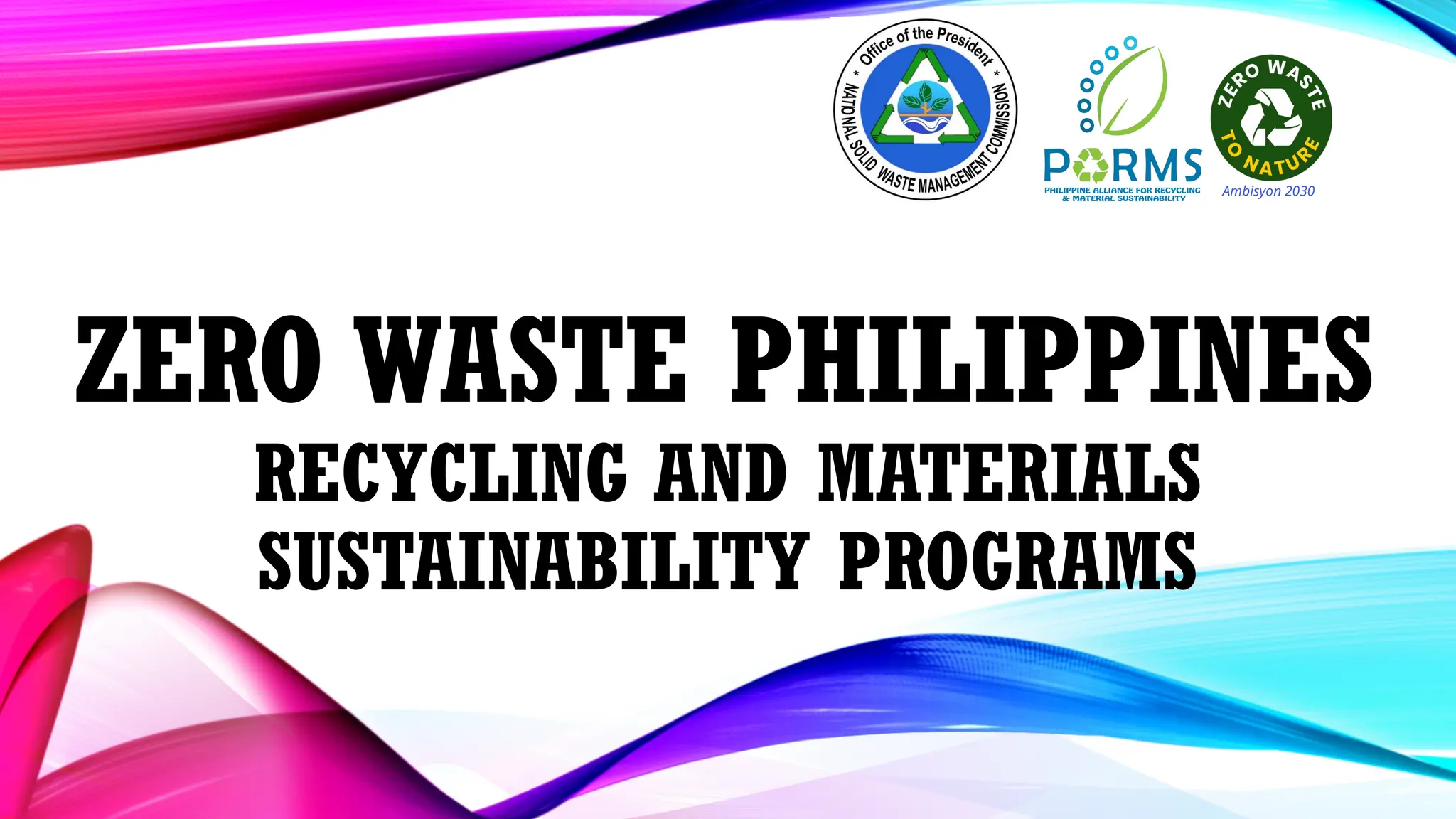Zero Waste Philippines Recycling and Material Sustainability Programs ...