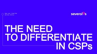 LIVE DEMO: CCX for CSPs, a drop-in DBaaS solution | PPT