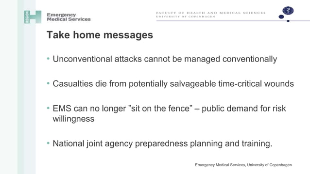 TEMS - Tactical Emergency Medical Services | PPTX