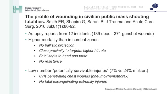 TEMS - Tactical Emergency Medical Services | PPTX