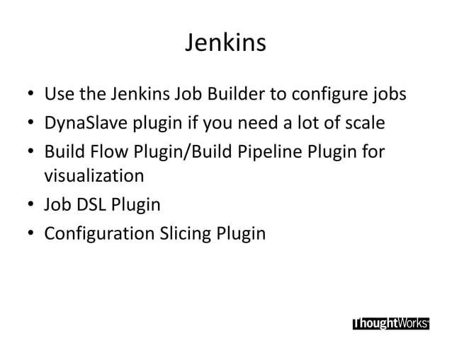 Automated Deployment Pipeline using Jenkins, Puppet, Mcollective and AWS | PPT