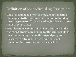 Compiler Design | PPTX | Programming Languages | Computing