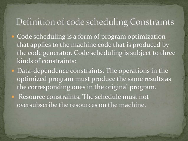 Compiler Design | PPTX | Programming Languages | Computing