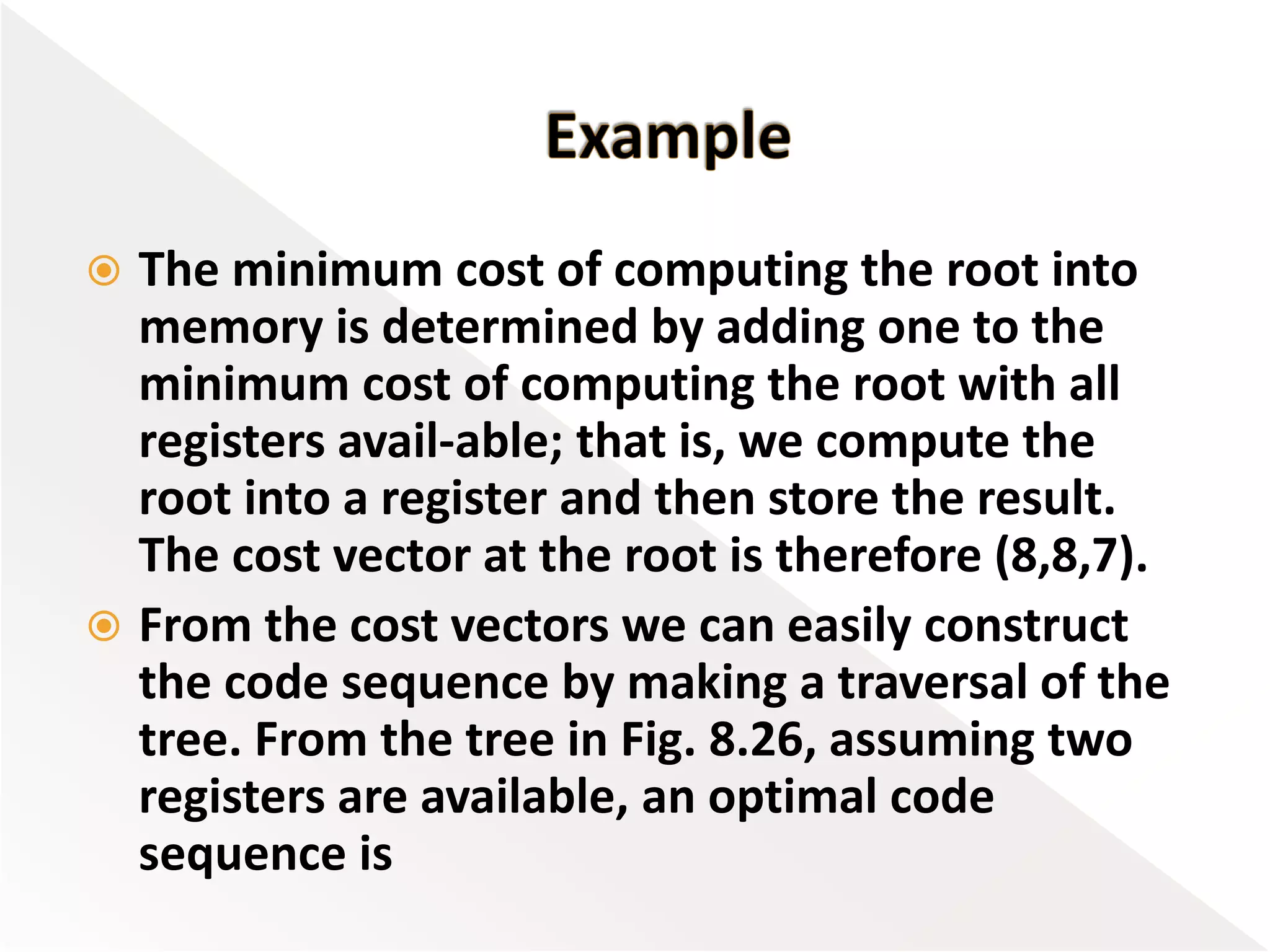 Dynamic Programming Code-Optimization Algorithm (Compiler Design) | PPT Dynamic Programming Code-Optimization Algorithm (Compiler Design) | PPT