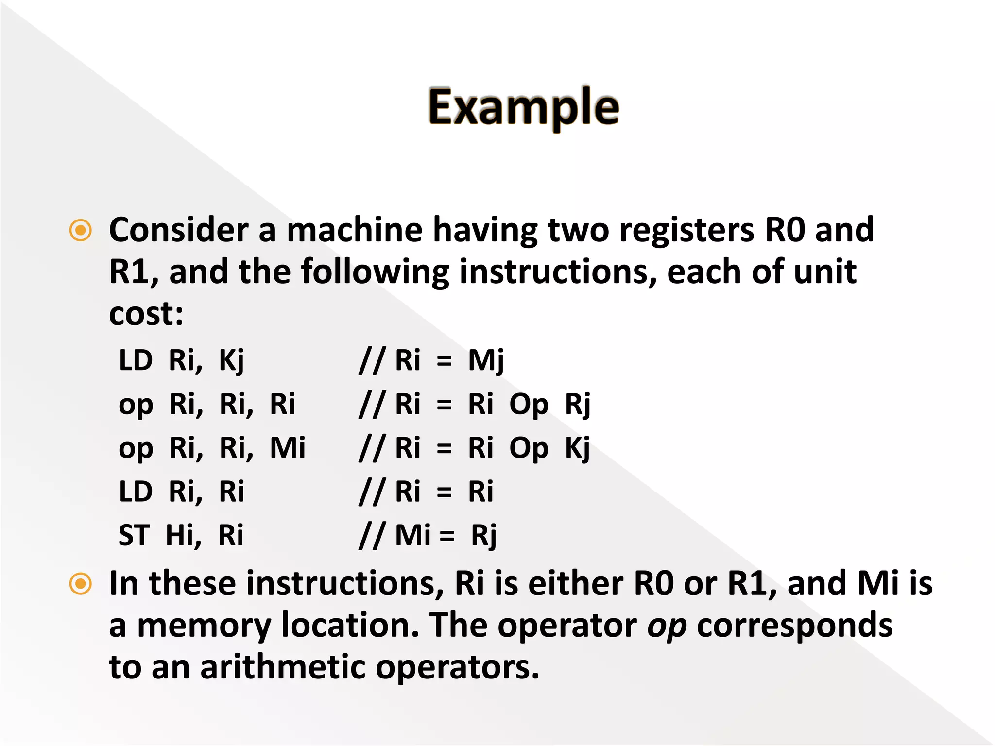 Dynamic Programming Code-Optimization Algorithm (Compiler Design) | PPT Dynamic Programming Code-Optimization Algorithm (Compiler Design) | PPT