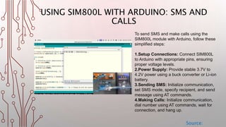 Here's how to troubleshoot SIM800L and the basics. | PPT