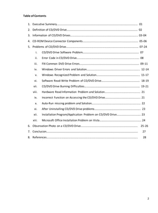 CD/DVD Drive Error Cause Detection and Solution | PDF