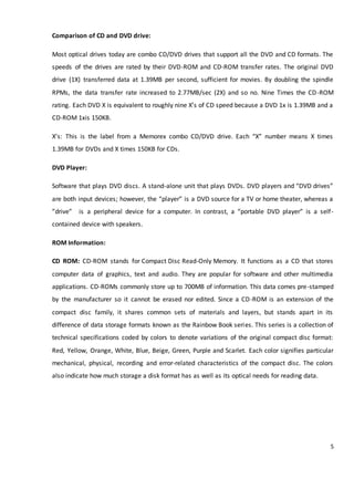 CD/DVD Drive Error Cause Detection and Solution | PDF