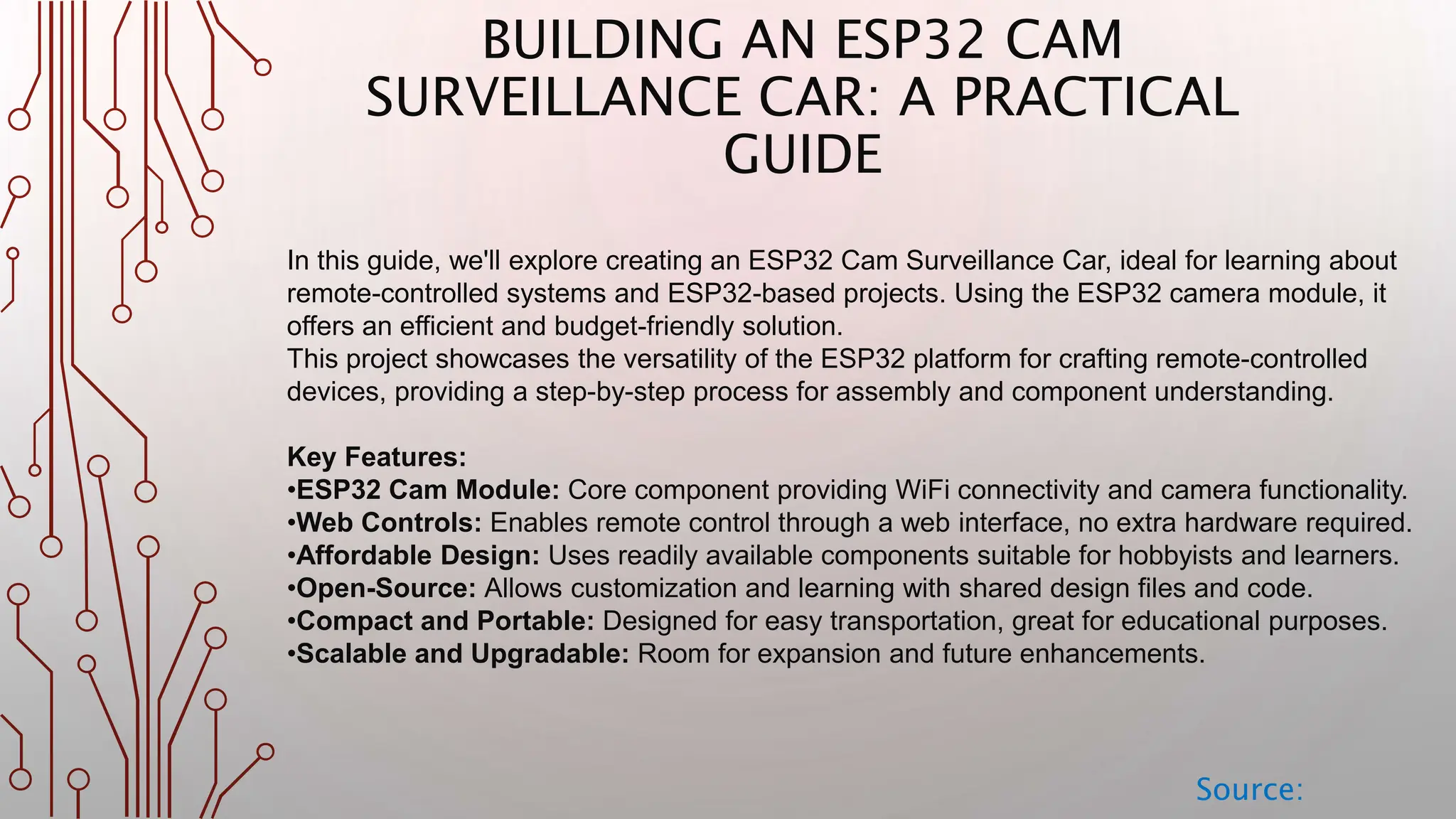 Check Out This Interesting Tutorial On Building An Esp32 Cam
