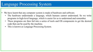 The Phases of a Compiler | PPTX