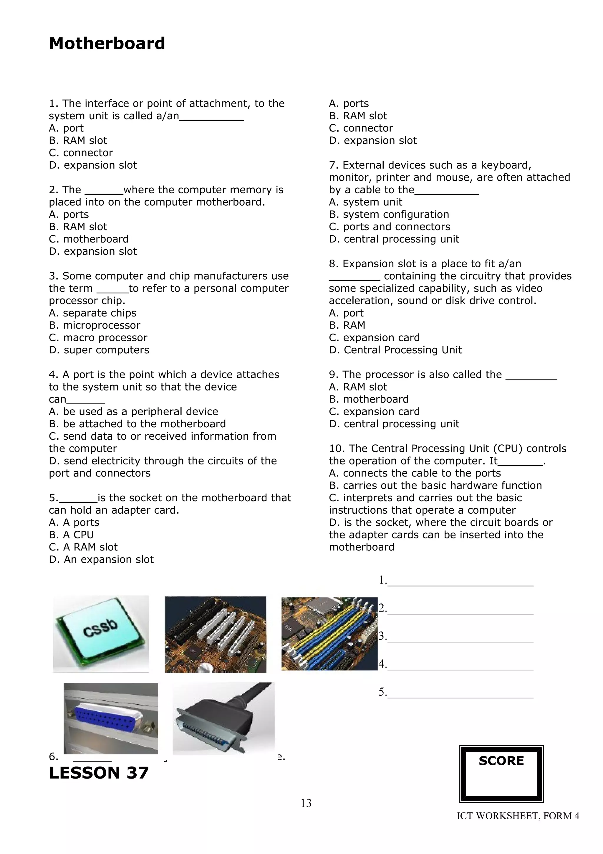 Cd ict-worksheet-la2-form-4 | DOC