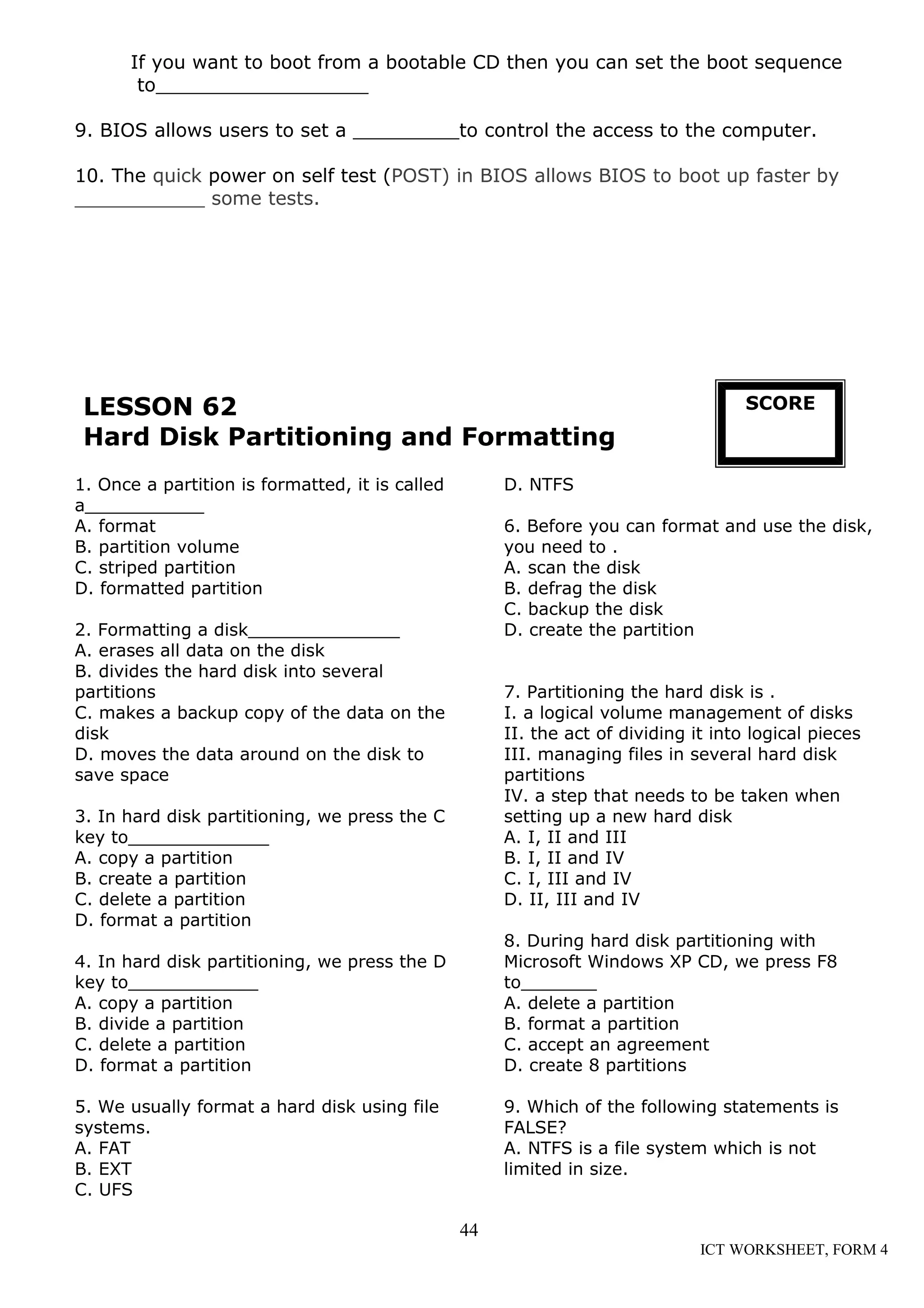 Cd ict-worksheet-la2-form-4 | DOC