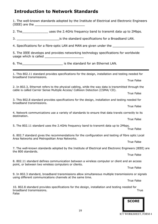Cd ict-worksheet-la3-form-4 | DOC | Computer Peripherals | Computing