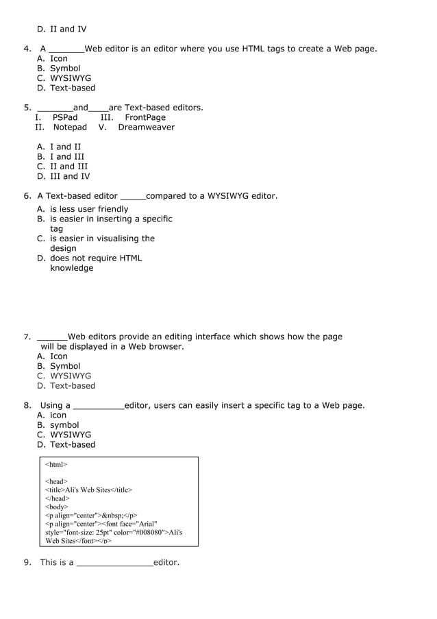 Cd ict-worksheet-la4-form-5 | PDF