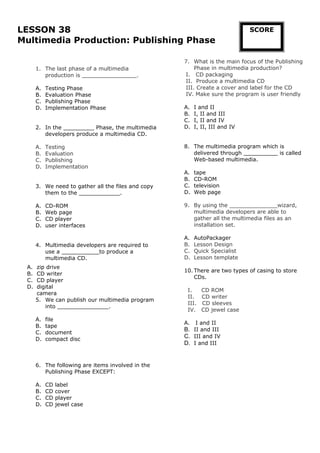 Cd ict-worksheet-la4-form-5 | PDF
