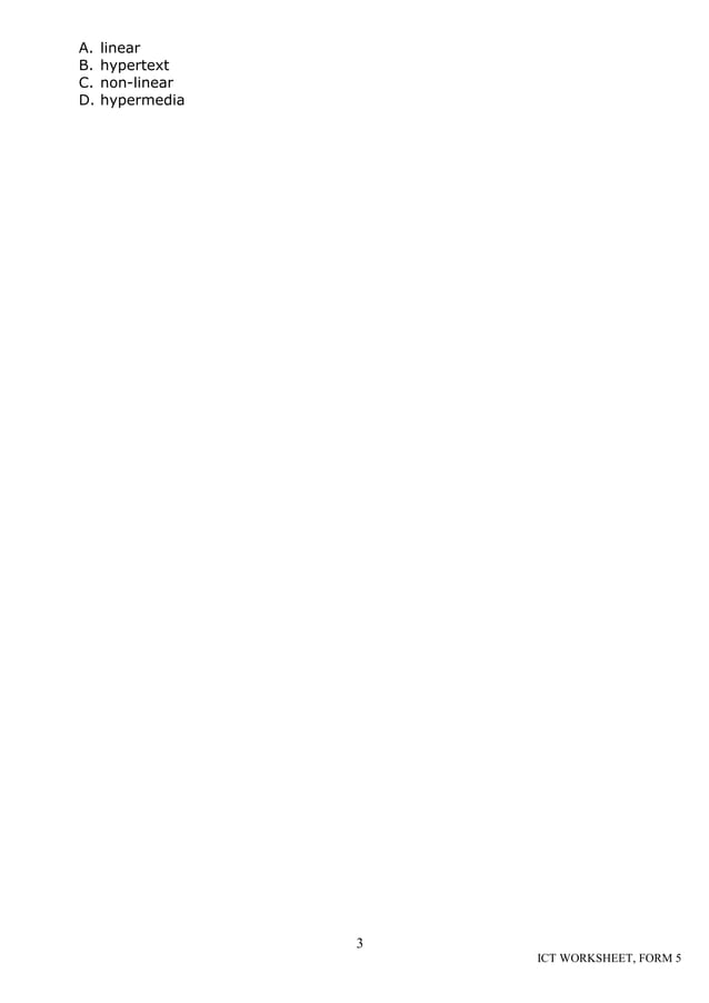 Cd ict-worksheet-la4-form-5 | PDF