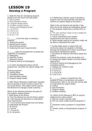 Cd ict-worksheet-la5-form-5 | PDF