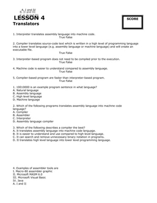 Cd ict-worksheet-la5-form-5 | PDF