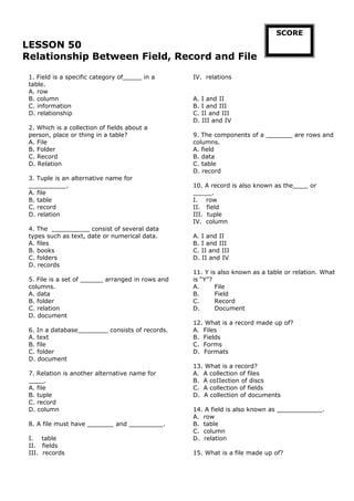 Cd ict-worksheet-la6-form-5 | PDF