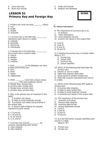 Cd ict-worksheet-la6-form-5 | PDF