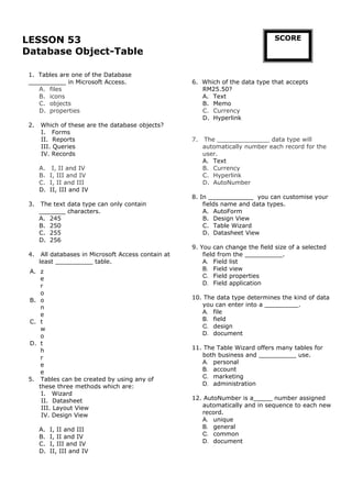 Cd ict-worksheet-la6-form-5 | PDF