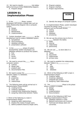 Cd ict-worksheet-la6-form-5 | PDF