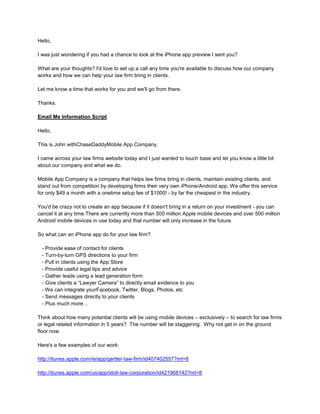 Cd lawyerscript | DOCX