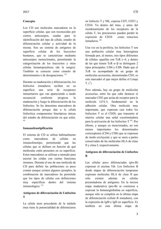 CD o-cluster-of-differentiation | PDF