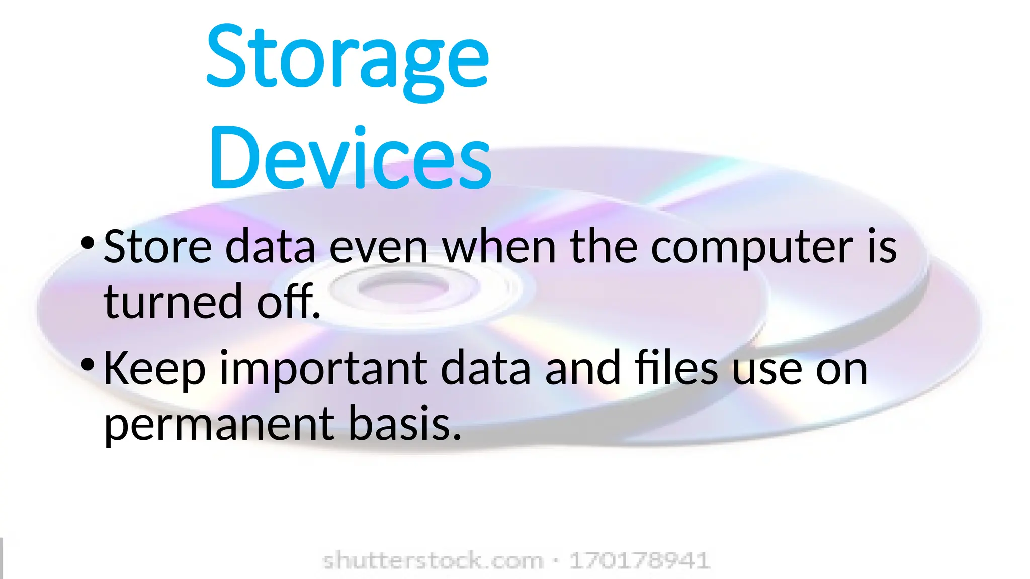 Part of the storage device of CD-ROM in computer | PPTX