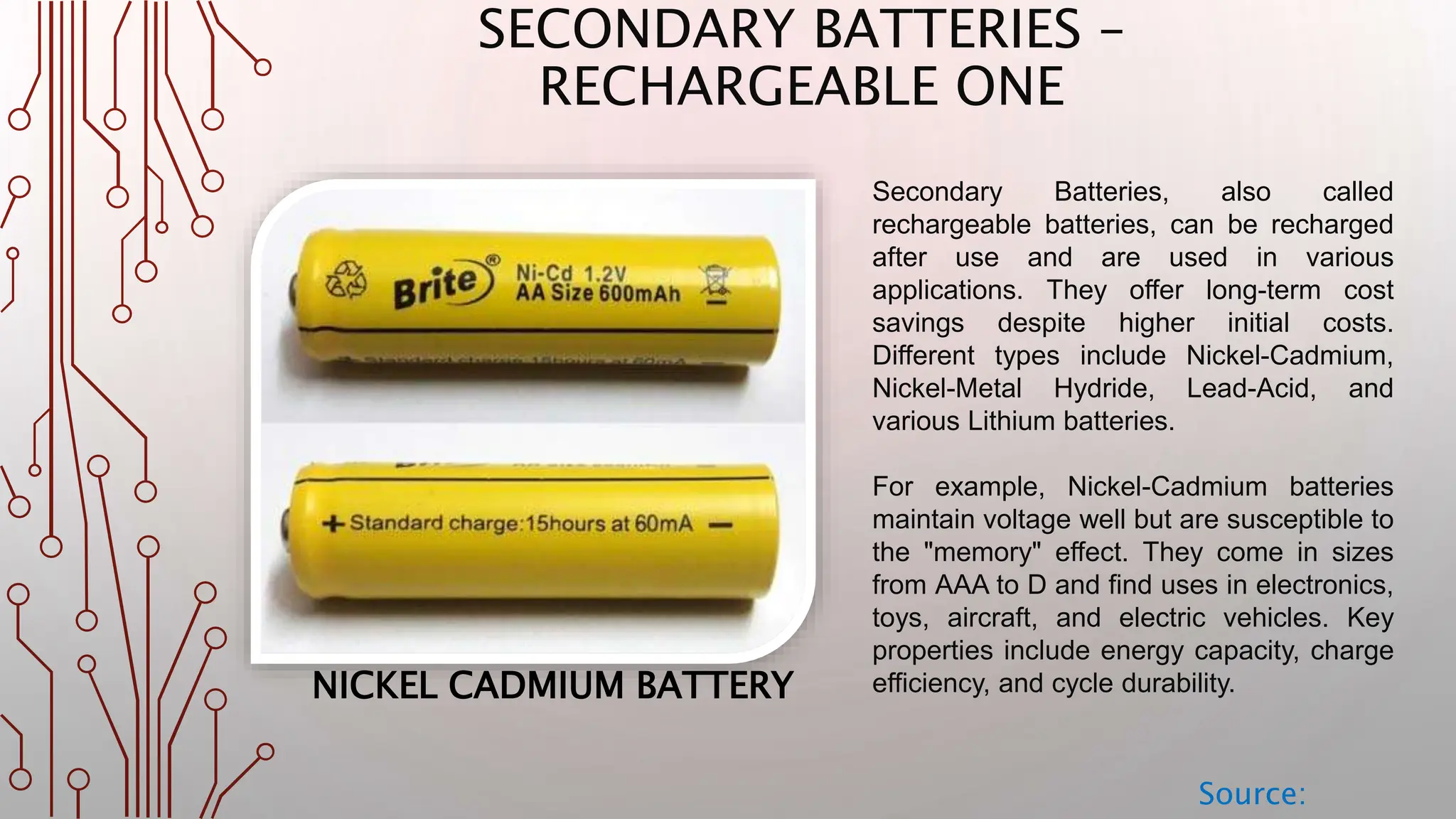 The Most Common Battery Types We use in our everyday life | PPTX