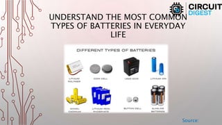 The Most Common Battery Types We use in our everyday life | PPT
